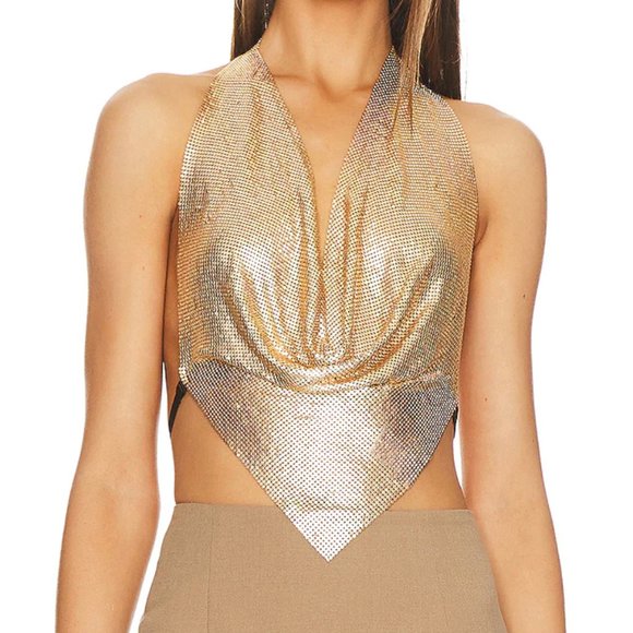 superdown | Tops | Superdown Caity Drape Neck Top | Poshmark